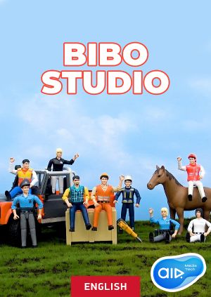 Serial "BIBO STUDIO" Fire Truck, Concrete Mixer Truck, Tractor ...